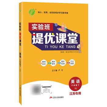 实验班提优课堂 小学英语六年级下册译林版(YL)课时同步基础强化练习2022年春