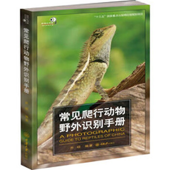 常见爬行动物野外识别手册 爬行动物知识书 两栖动物科普百科 生物世界的形态特征 少儿探秘野外动物世界大百科普图书籍