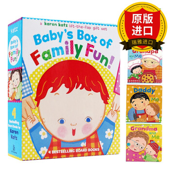 Daddy Grandpa Grandma and me Baby's Box of Family