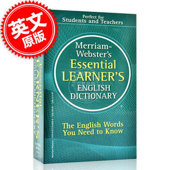 英文原版 韦氏基本英语学习字典 词典 Merriam-Webster's