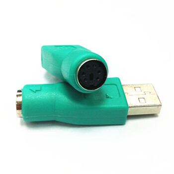 适用于USB转PS2转换器 键盘鼠标圆口6针转接头 usb母转ps2公转换头 母头【图片 价格 品牌 报价】-京东