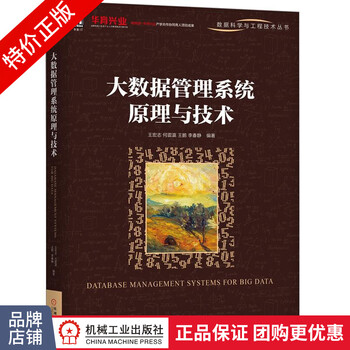 (特价书) 大数据管理系统原理与技术232835