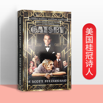了不起的盖茨比 电影版 英文原版 The Great Gatsby 菲茨杰拉德 英文版进口英语同名电影小说书 莱昂纳多