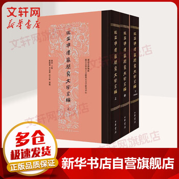 【正版包邮】马王堆汉墓简帛文字全编 全三册