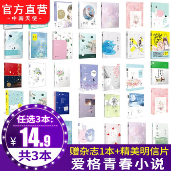 【可自选3本】详情页自选 爱格小说清仓打包发货七微戴帽子的鱼夜未央喜宝金浩森花火青春文学 缺货随机发 爱格小说自选3本