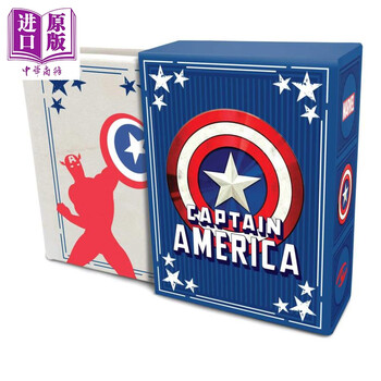 漫威 美国队长 精装迷你小书 Marvel Comics Captain America