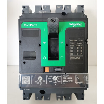 施耐德NSX塑壳断路器NSX250F TMD空开三相3P100A160A200A250A新款 C10F3TM100 NSX100F ...