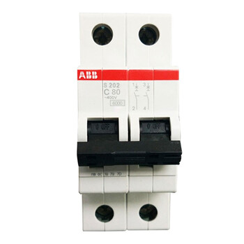 【ABBS202-C80】ABB断路器 2P80A空气开关双级微型空开大电流空开 S202-C80【行情 报价 价格 评测】-京东