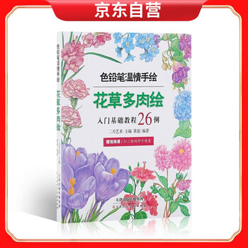 色铅笔温情手绘 花草多肉绘
