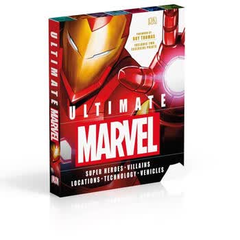 英文原版 新版漫威百科大全 DK Ultimate Marvel 精装 漫威漫画人物百科全书 终极漫威之书 复仇者联盟