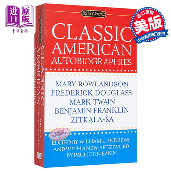 经典美国自传 英文原版 Classic American Autobiographies
