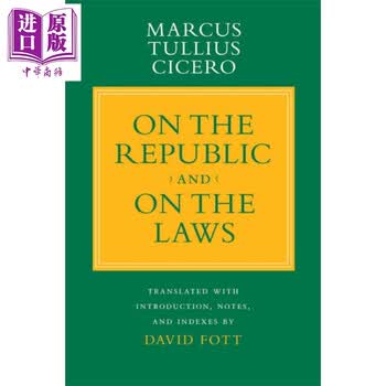 关于共和国及其法律 英文原版 On The Republic On The Laws Cicero