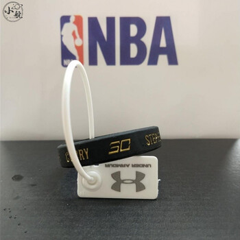 【掌柜推荐】斯蒂芬·库里NBA球星库里手环勇士队30号 篮球运动硅胶腕带学生礼物情侣夜光款 黑色【17.5cm】