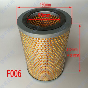 真空泵空气滤芯过滤网风机过滤器粉尘滤清器进气滤芯 F006(高215)【图片 价格 品牌 报价】-京东