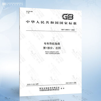 GB/T 39551.1-2020 专利导航指南 第1部分：*则