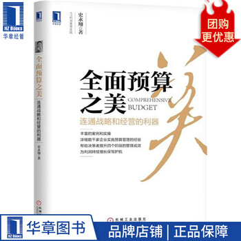 正版 全面预算之美：连通战略和经营的利器 史永翔6848493