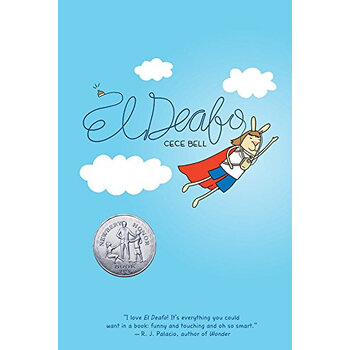 纽伯瑞奖爱尔迪 英文原版 El Deafo 2015年纽伯瑞儿童文学奖银奖 漫画自传小说