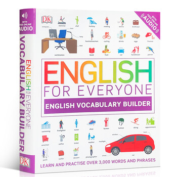 DK新视觉人人学英语词汇构建学习英文原版正版读物English for Everyone