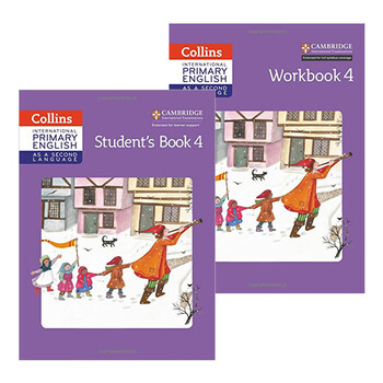 英文原版 英国学校小学四年级英语教材练习册2册 Collins Primary English