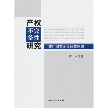 产权不完备性研究兼论国有企业改革思路