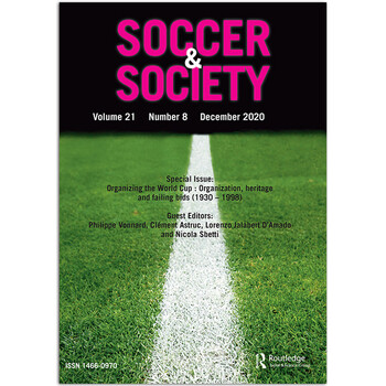 【单期可选】Soccer and Society 足球与社会学研究 2020年11/12月 2020年12月刊