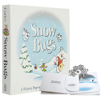 寒冬里的飞虫 儿童立体书 英文原版 Snow Bugs A Wintery Pop Up Book