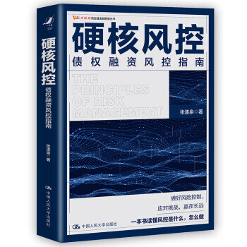 硬核风控——债权融资风控指南 张遂泉 中国人民大学出版社