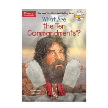 【现货】十诫是什么?What Are The Ten Commandments?英文原版儿童故事阅读