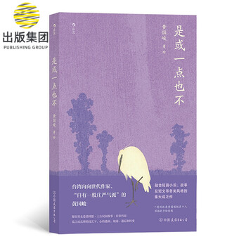 正版  是或一点也不 黄国峻著 融合小说故事及短文的集大成之作 华语文学当代文学小说