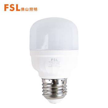 【FSL柱形灯泡】fsl佛山照明led灯泡节能灯泡E27大螺口柱形20W白光6500K 【行情 报价 价格 评测】-京东