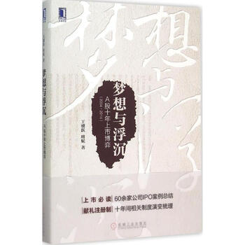 梦想与浮沉 王骥跃,班妮 著 机械工业出版社