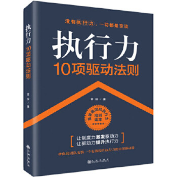 执行力10项驱动法则 正版书籍