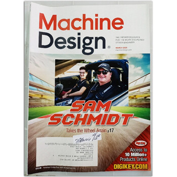 【单期可选】Machine Design 美国机械设计技术与工艺杂志 2020年4/5/9/10月 2020年3月刊