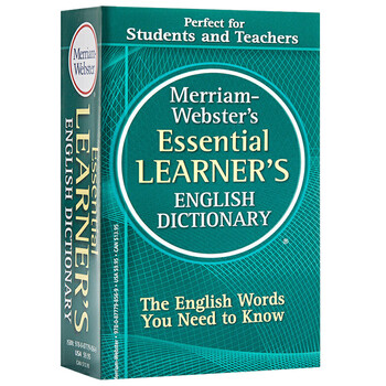 英文原版 韦氏基础英语词典 Merriam-Webster's Essential Learner'