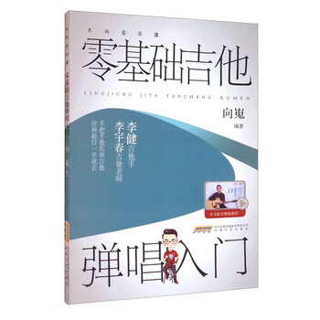正版 大向音乐课：零基础吉他弹唱入门9787539669786