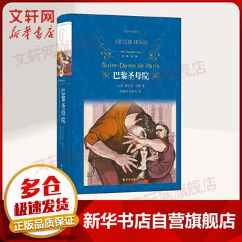巴黎圣母院 第三版 经典译林系列 蓝色硬壳精装