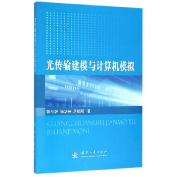 光传输建模与计算机模拟 陈纯毅,杨华民【正版书】