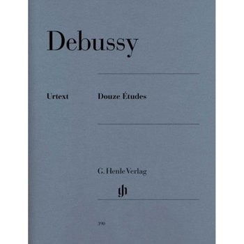 亨乐原版 德彪西 十二首钢琴练习曲 Debussy Douze Etudes HN390