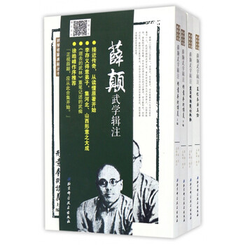 薛颠武学辑注(共4册)/武学名家典籍丛书
