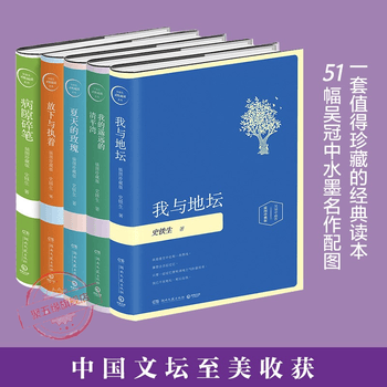 史铁生作品精选 我与地坛+我的遥远的清平湾+夏天的玫瑰+放下与执着+病隙碎笔 套装5册 文学散文书籍