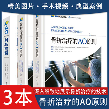共3册 骨折治疗的AO原则 3rd Edition 第三版+AO骨折治疗手册 基础诊断手术治疗 临