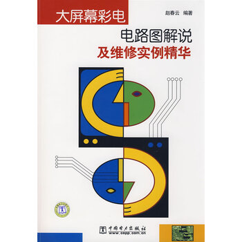 大屏幕彩电电路图解说及维修实例精华【正版图书，放心下单】