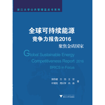 全球可持续能源竞争力报告2016:聚焦金砖国家