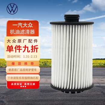 【大众03H 115 562 B】大众（Volkswagen）原厂机滤 适用于揽境 2.5T发动机（精准匹配咨询客服）【行情 报价 价格 评测】-京东