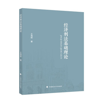经济刑法基础理论 王海桥 法律经济金融理论社科专著 中国政法大学出版社