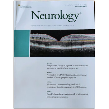 【单期可选】Neurology 美国医学神经病学研究报道杂志 2019/20年月刊 2020年1月21日刊