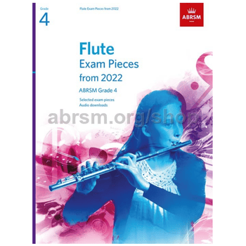 英皇考级2022年起用长笛考级作品1-7级一二三四五六七级Flute Exam Pieces 英文原版 长笛考级作品四级Flute Exam Pieces