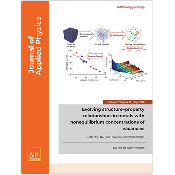 【单期可选】Journal of Applied Physics 应用物理学杂志 2020/21年英 N.13 2020年4月7日
