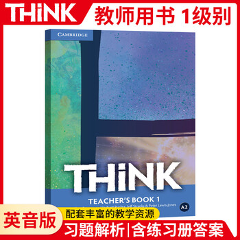 原版 剑桥英语青少教材 Think Teacher's Book 教师用书 KET/PET考试教辅书 1级教师书
