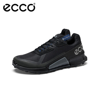【爱步男休闲】爱步(ECCO)男士运动鞋 舒适缓震跑步鞋 轻盈透气休闲鞋 健步2.1越野男鞋系列82283451052 黑色41【行情 报价 ...